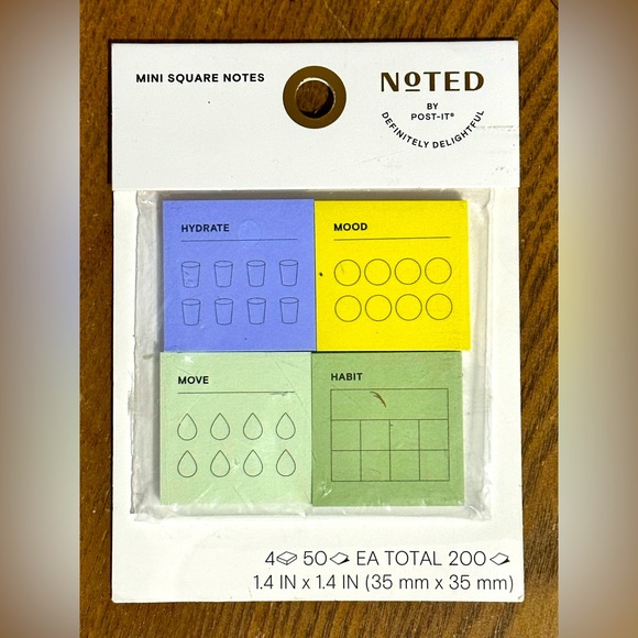 noted by post-it | Office | Noted By Postit Brand Pretty Sticky Notes ...